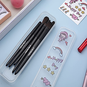 EVRCHGIEA Makeup Brushes Set, Professional Premium Synthetic Powder Foundation Blending Eye Shadow Blush Concealers Face Makeup Brush Kit