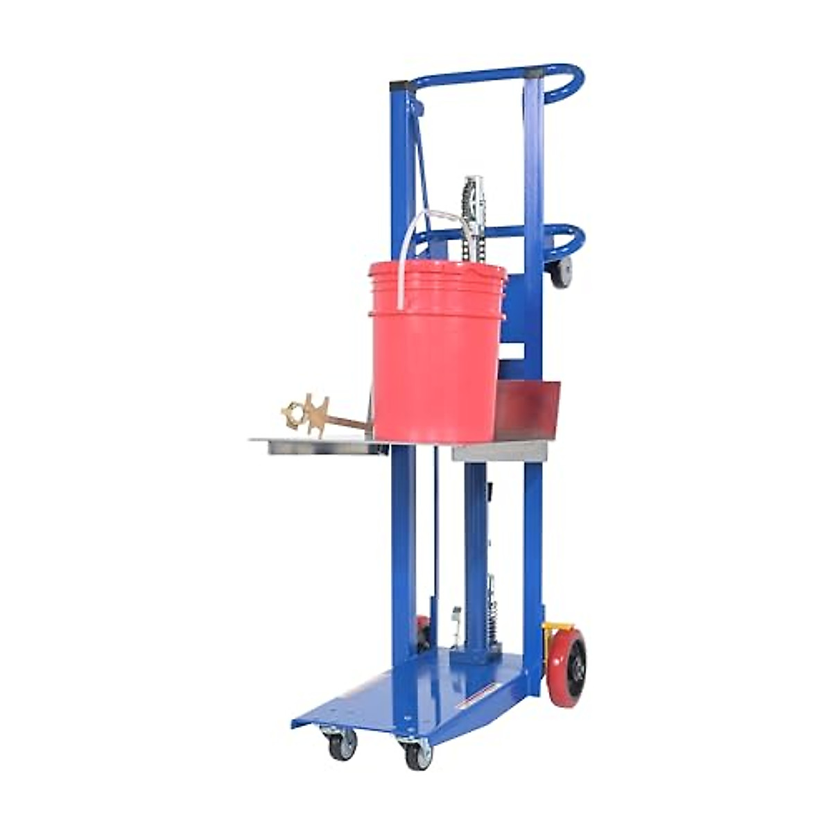 Vestil HYDRA-4 Hydra Lift Cart, Steel, 22" Length x 20" Width Platform, 750 lbs Capacity