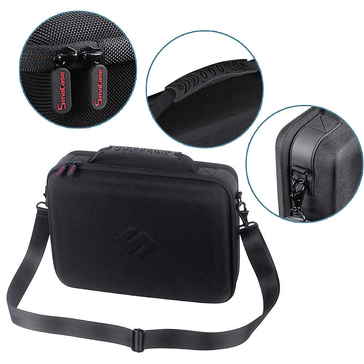 Smatree 9.7L Hard Carrying Case Compatible with DJI Air 2S / DJI Mavic Air 2 Fly More Combo, Fit for Remote Controller and Other Accessories