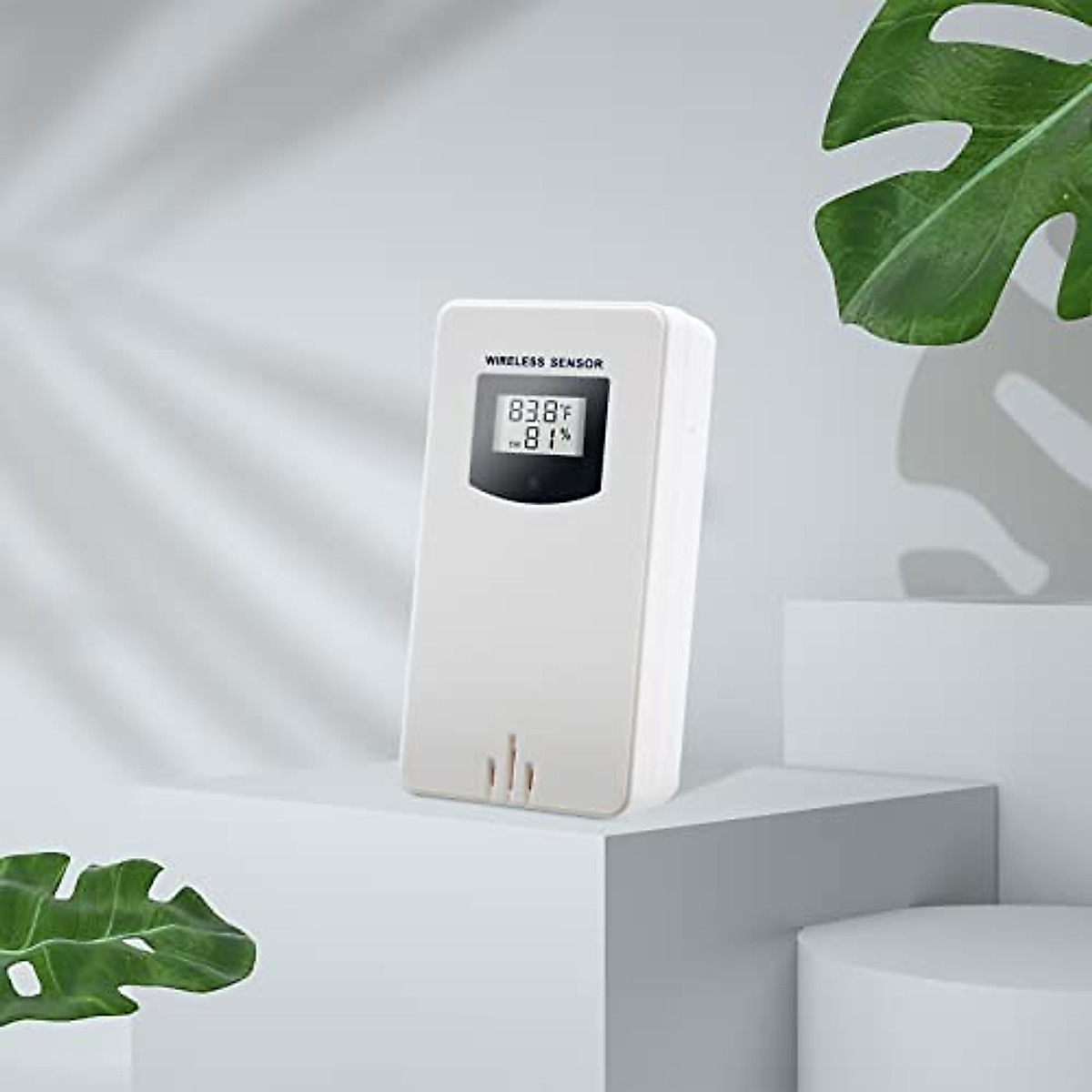 Weather Station Indoor Outdoor Thermometer Wireless Remote Sensor, Home Weather Station Temperature Humidity Monitor