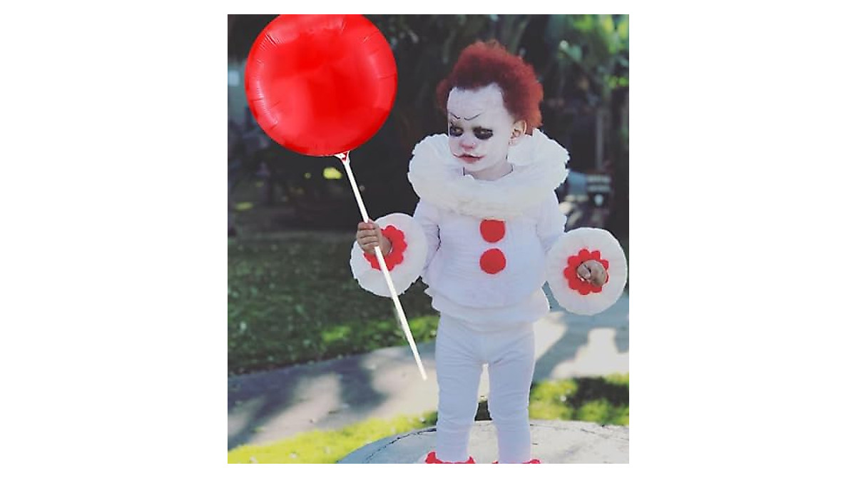 12 Pack Red Halloween Balloons & Props for Spooky Decor
