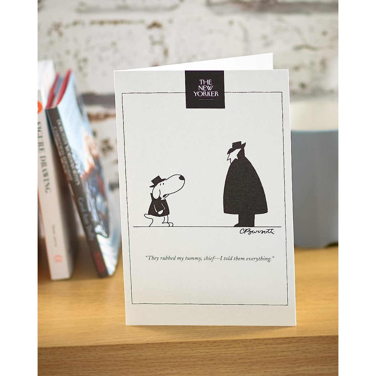 Funny New Yorker Greetings Card - Perfect for a Variety of Occasions - Funny Cartoon Greetings Card - Birthday Card for Men