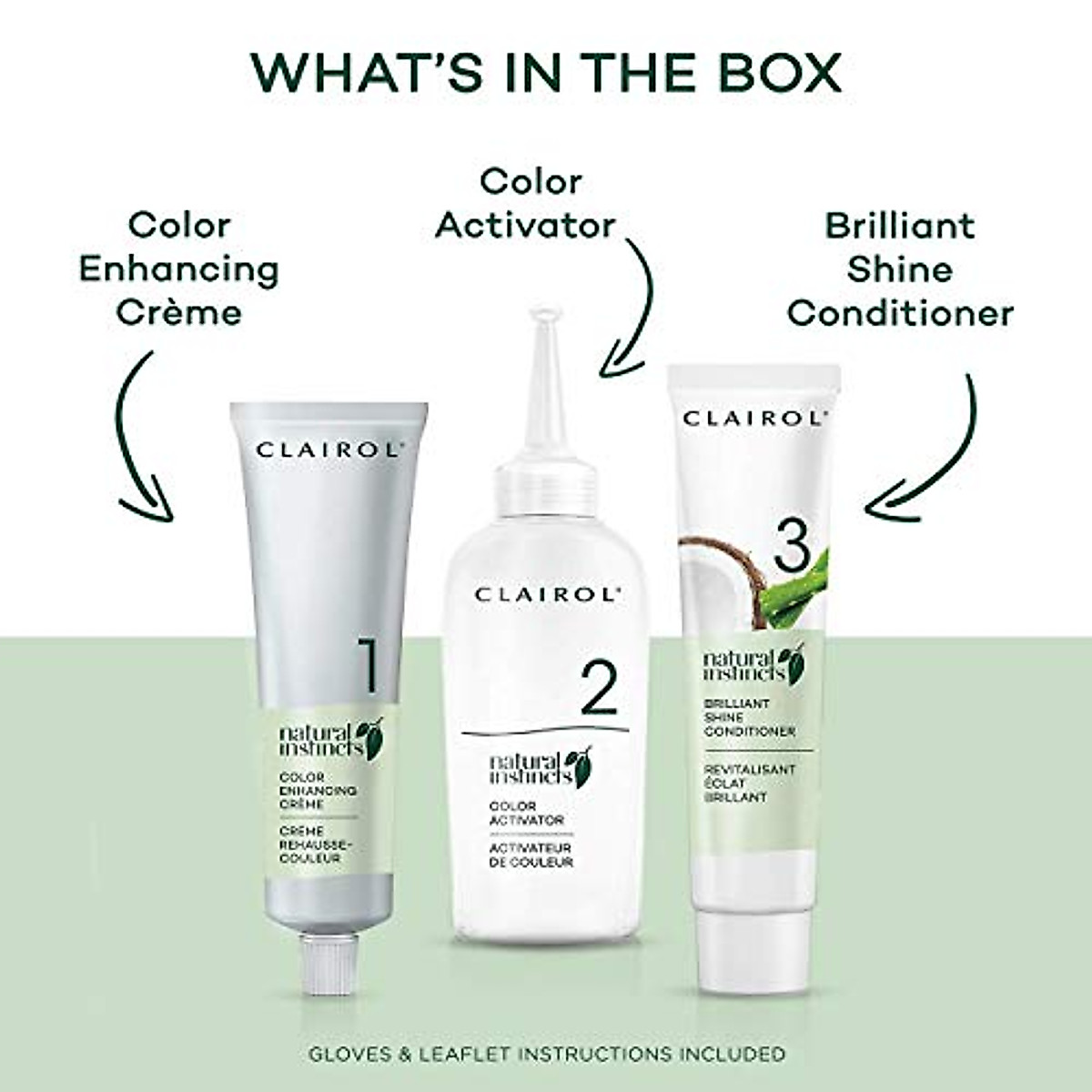 Clairol Natural Instincts Demi-Permanent Hair Dye, 8 Medium Blonde Hair Color, Pack of 3