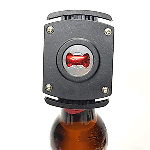 Two-in-one Manual Cutting Can Opener for Beer, Iced Coffee, Soda, Canned Wine & Cocktails, Energy Drinks Can Top Remover for 8-19 Oz Beverage Cans, Household Bar Tool(Black)