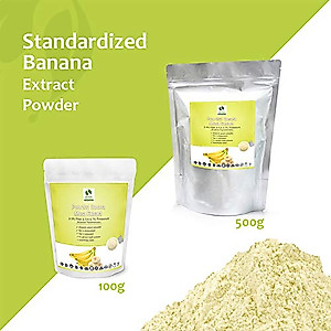 Banana Musa Extract 2-3% Fiber & 0.6-0.7% Potassium (100 Gram) | Baking Bread, Cake | Beverage for Juice, Smoothies
