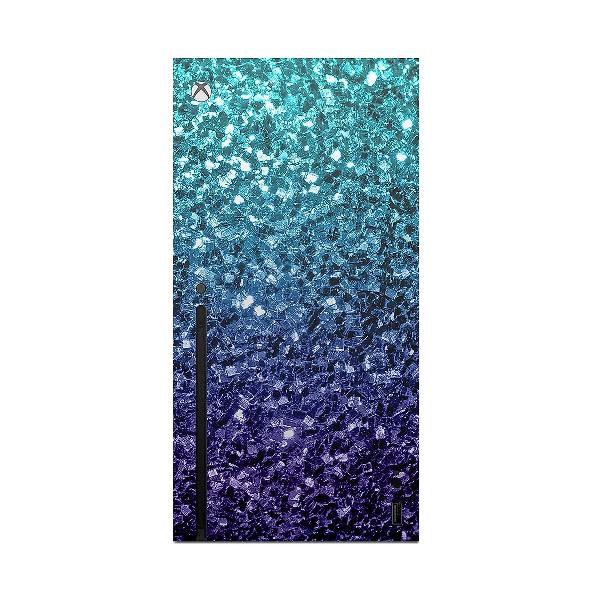 Head Case Designs Officially Licensed PLdesign Aqua Blue Art Mix Matte Vinyl Sticker Gaming Skin Case Cover Compatible with Xbox Series X Console and Controller Bundle