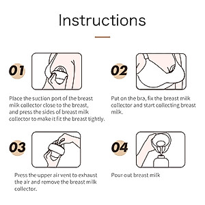 Phanpy Silicone Manual Breast Pump Breast Milk Collector Saver Milk Catcher Nursing Cup Avocado Shape, Receive Leaked Milk Protect Sore Nipples and Prevent Breast Milk from Spilling