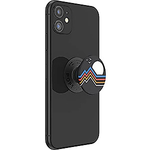 ​​​​PopSockets: Phone Grip with Expanding Kickstand, Pop Socket for Phone - Moon Horizon