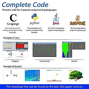 FREENOVE LCD 1602 Starter Kit for Raspberry Pi 5 4 B 3 B+ 400 Zero 2 W, 535-Page Detailed Tutorial, Python C Java Scratch Processing Code, 151 Items, 69 Projects (Raspberry Pi NOT Included)