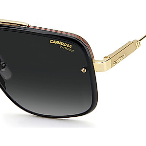 Carrera Modern Standard Sunglasses, Rhl/9o Gold Black, 59