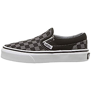 Vans Boys' Classic Slip-On (Toddler/Youth - Black/Pewter - 10.5
