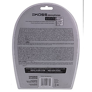 Koss SportaPro Stereo Headphones, Standard Packaging