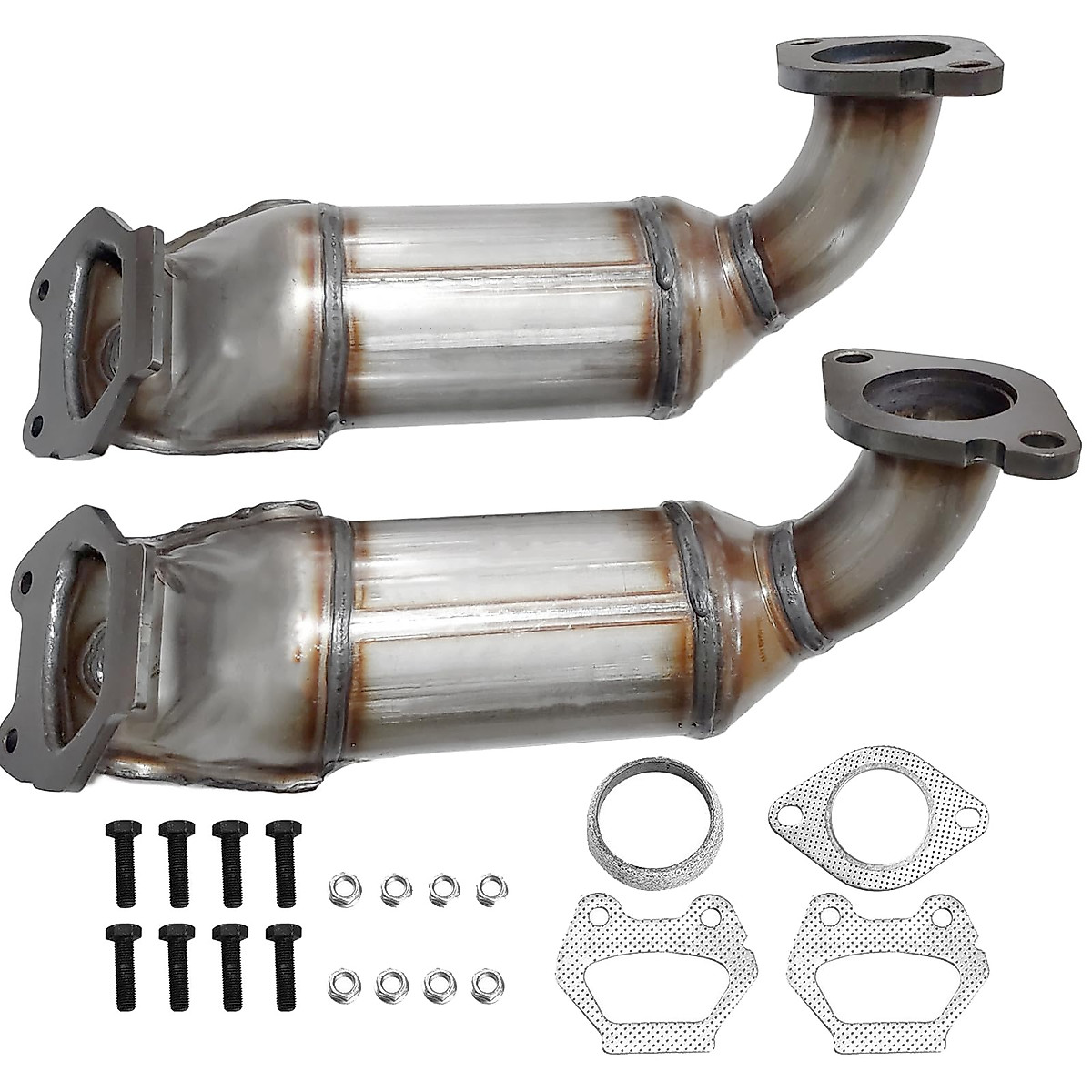 SAROTIN Emission Left&Right Catalytic Converter Fit for Dodge Grand Caravan 2011-2016 3.6L, Journey 2011-2014, Avenger 2011-2014, Chrysler Town&Country 2011-2015 Front one Pair with Gasket