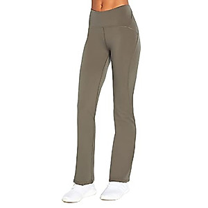 Jessica Simpson Sportswear Women's Standard Encore High Rise Bootcut Pocket Pant, Gunmetal, Medium