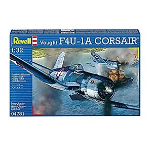 Revell Germany 04781 Vought F4U-1A Corsair Plastic Model Kit (1/32 Scale)