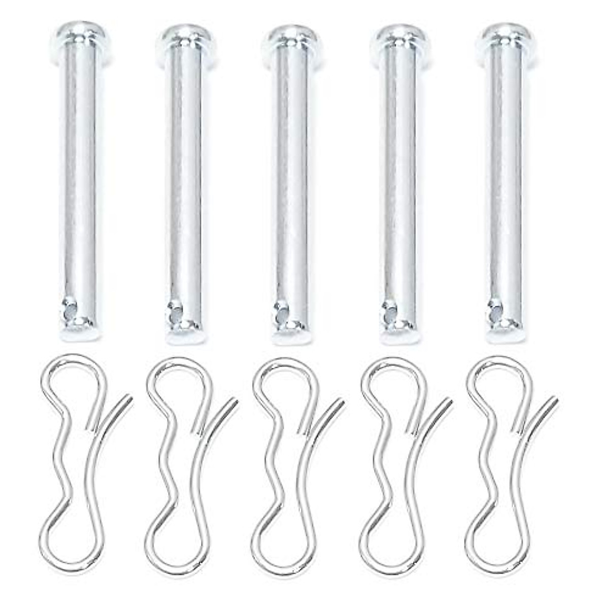 5 Pack Shear Pins with Bow Tie Cotter Pins Compatible With Shear Pin 703063 1668344SM 1739295YP; Kit 1686806YP 1738456 1739821YP