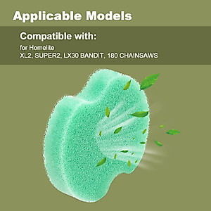 KLWZH Air Filter 605-139 Compatible with Homelite XL-2 Chainsaws 69141 D92702B