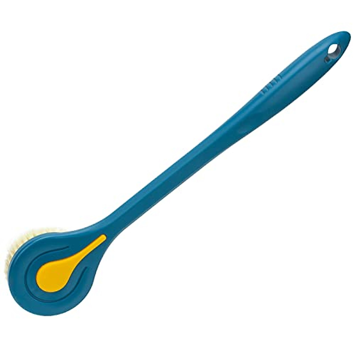 Arswin Back Scrubber for Shower with Soft Bristles, Long Handle Shower Brush Improve Skin's Health,Bath Body Brush for Men Women Elderly,Body Exfoliator for Wet or Dry Brushing