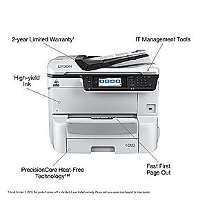Epson Workforce Pro WF-C8690 A3 Multifunction Color Printer
