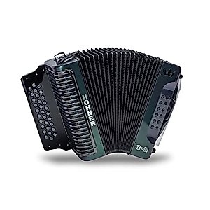 Hohner Corona C-II FBBEB Accordion Green to Gold (GRTG)