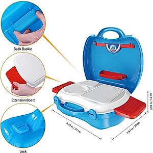 Toy Doctor Kit for Kids: 27Pcs Pretend Play Medical Doctor Playset with Carrying Case Electronic Stethoscope - Role Play Gift Educational Doctor Play Set for Toddler Boys Girls Ages 3 4 5 6