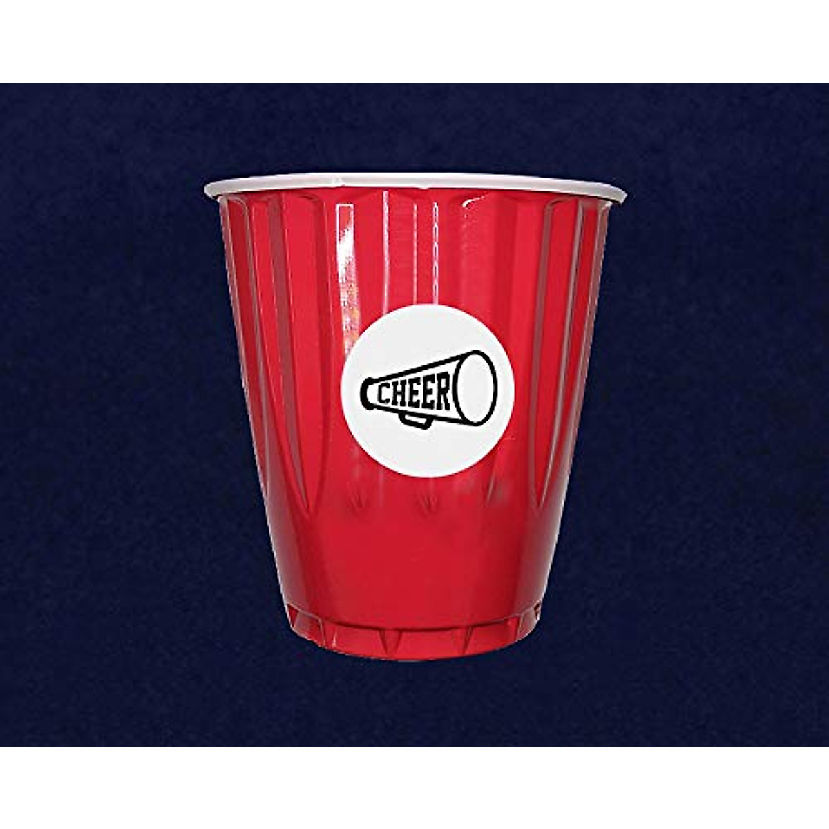 250 Cheerleading Megaphone Stickers