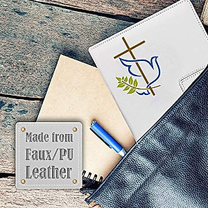 The Peace Dove Journal | 5x8 Inches, 200 Lined Pages, Magnetic Clasp, Refillable | Diary, Cute Notebook Journal, Personal Journal for Women or Men