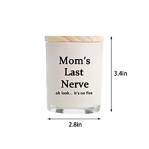 Gifts for Mom from Daughter Son - Best Gifts, Funny Birthday & Mothers Day & Thanksgiving & Christmas Gifts, Vanilla Candles(5.8oz)