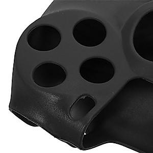 Silicone Protective Rubber Soft Case Cover Pouch Sleeve for Sony PS4 PlayStation 4 Controller Black