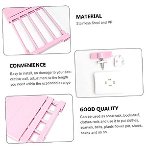 Zerodeko Closets Bathroom Kitchen Organizing Shelves Layered Partition Portable Shelf Expandable Shelves Armoire Wardrobe Closet Closets Shelf Divider Adjustable Shelf Closet Wardrobe Shelf