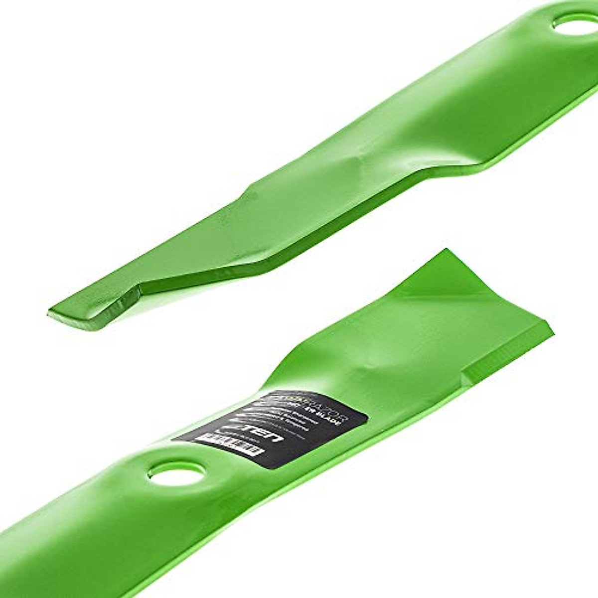 8TEN LawnRAZOR Mower Blade Set for John Deere LX280 Z425 Z45 1025R 2210 M143520 UC22010 54C Decks (Medium Lift)