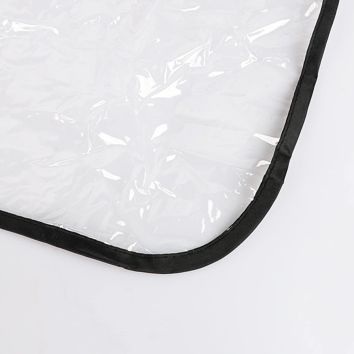 Twins Baby Pushchair Rain Cover Universal Stroller Waterproof Rainy Weather Guard Side by Side Double Carriage Outdoor Wind Dust Snow Protection Breathable Shield Transparent Accessories