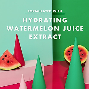 Clean & Clear Hydrating & Exfoliating, Gentle & Oil Free Juicy Watermelon Daily Facial Cleanser Scrub, Buffs Dirt & Oil While Cleansing & Quenching Dry Skin, 4.2 Fl Oz