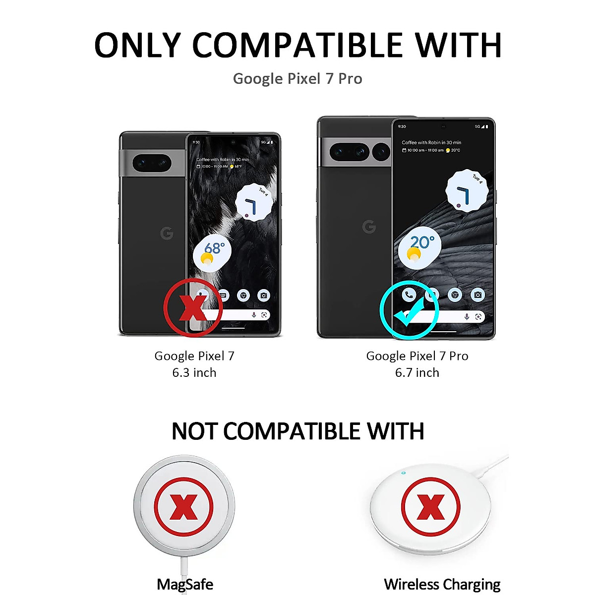 Nvollnoe Google Pixel 7 Pro Case, Purple Heavy Duty Protective Sturdy Rotate Ring Kickstand Phone Case with Sliding Camera Cover, Military Grade, TPU+PC 2 in 1 Construction