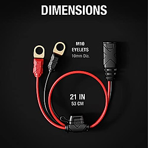 NOCO GC008 X-Connect M10 XL Eyelet Terminal Accessory Genius Smart Battery Chargers