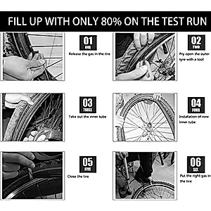 (2 Sets) 14” x 2.125 Kids Bike Replacement Tires and Tubes - Compatible with Most 14” Kids Bikes Like RoyalBaby, Joystar, and Dynacraft - Made from BPA/Latex Free Butyl Rubber