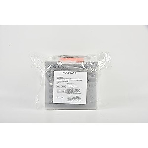 FULLCASE Battery Storage Organizer Holder Holds 72 AA AAA Batteries, Box Cases Garage Container, Home Drawer Organization Dispenser (Case Only) (White)