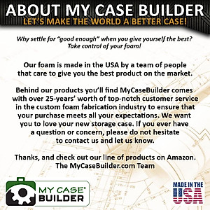 MyCaseBuilder Doro Cases Heavy Duty Hard Drive Storage Case – Protector Travel Carrying Case - Foam Insert Fits 12 x 3.5-Inch PATA/SATA Hard Drives