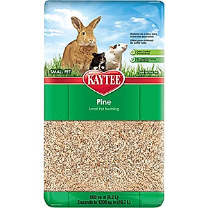 Kaytee Small Animal Pine Bedding For Pet Guinea Pigs, Rabbits, Hamsters, Gerbils, and Chinchillas, 19.7 Liter