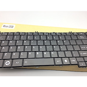 Laptop Keyboard for Toshiba Satellite C650 C650D C655 C655D L650 L650D L655 L655D L670 L670D L675 L675D Pro C650 C655 C660 C665 L650 L655 L670 Series Notebook Black US English Layout