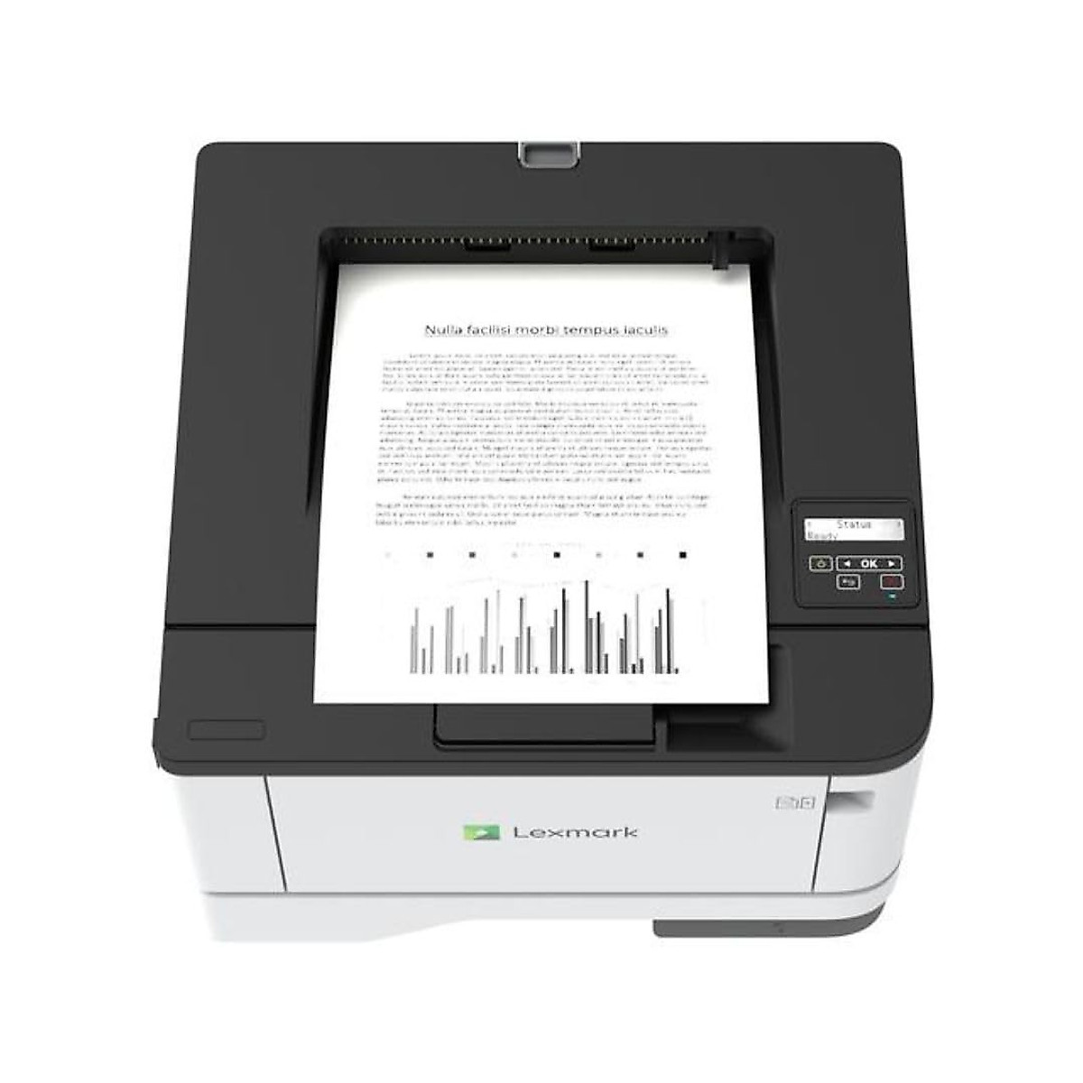 Lexmark MS431DN Laser Printer - Monochrome - 42 ppm Mono - 2400 dpi Print - Automatic Duplex Print - 100 Sheets Input - Gigabit Ethernet