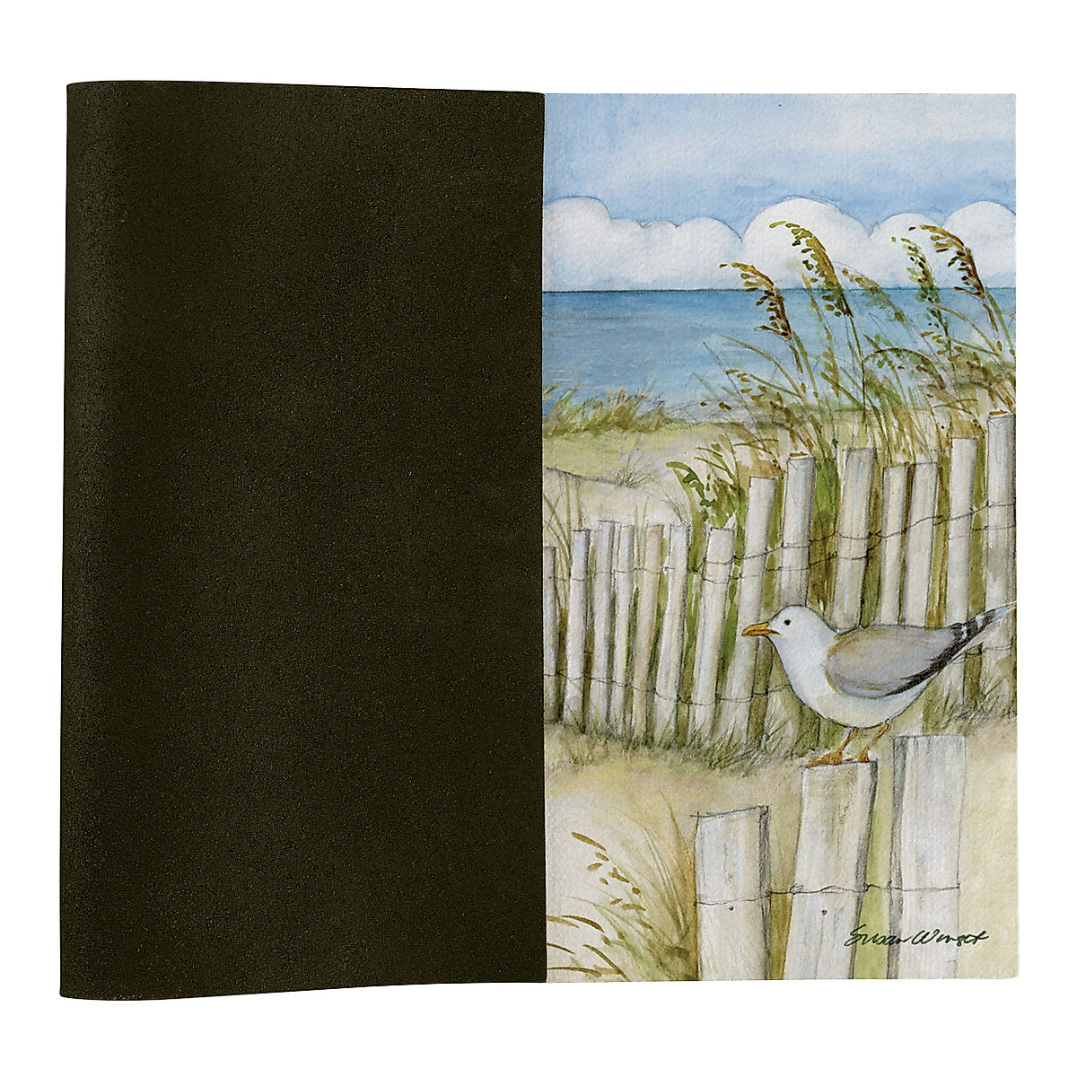 Studio M MatMates Beach Bike Decorative Floor Mat Indoor or Outdoor Doormat with Eco-Friendly Recycled Rubber Backing, 18 x 30 Inches