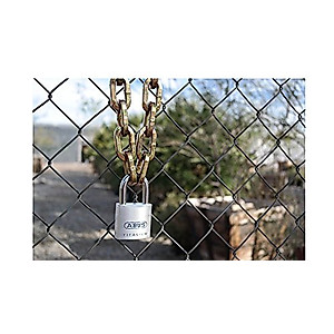 ABUS 80TI/40 Titalium™ Aluminum Alloy Padlock Keyed Different- Long Nano Protect Steel Shackle (1-1/2")