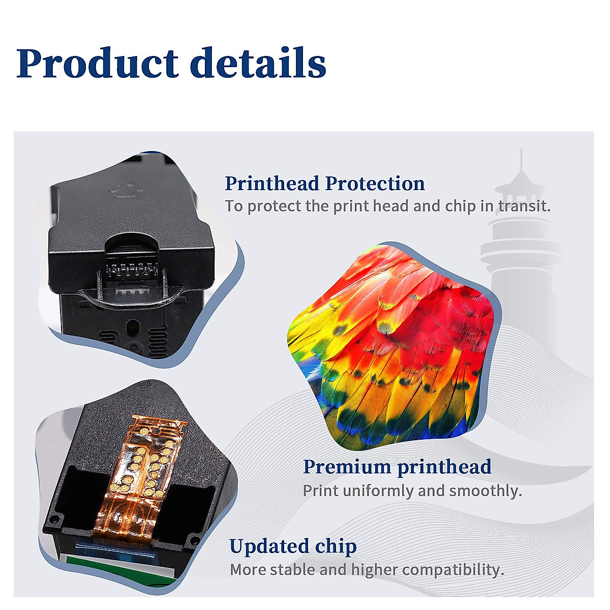 InkSpirit Remanufactured 63 XLarge Black Ink Cartridge, Replacement for HP 63XL for Envy 4520 3634 OfficeJet 3830 5252 4650 5258 4655 4652 5255 DeskJet 3636 1111 3630 1112 3637 3632 Printers (1-Pack)