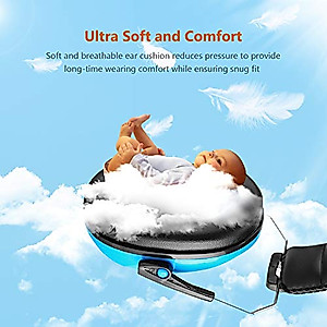 ProCase Kids Safety Ear Muffs Bundle with Baby Ear Protection Headphone