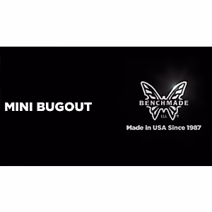 Benchmade - Mini Bugout 533 Folding Knife with Black Carbon Fiber Handle (533-3)