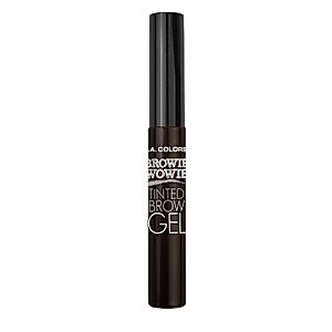 L.A. COLORS Browie Wowie Tinted Brow Gel, Dark Brown CBG413