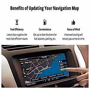 ZAORD Ford Navigation SD Card Car GPS Card Update Latest Maps US and Canada A12 Ford SYNC Navigation SD Card GM5T-19H449-AF for Ford & Lincoln