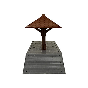 Lionel Lighted Station Platform (Brown) HO Scale