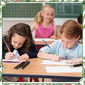 Sabary Color Changing Mood Pencil with Eraser Wooden Fun Pencils Assorted Color Thermochromic Cool Heat Activated Metallic Glitter Pencils for Kids Students Gifts (30 Pieces)